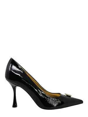 MADISON.MAISON Alena Lock-detail Pointed Pumps - Black