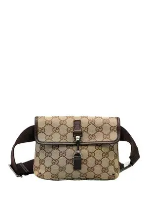 Gucci Gg Canvas Jackie Belt Bag - Brown