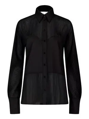 VAILLANT Textured Panelled Shirt
