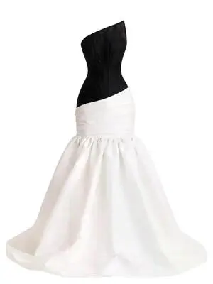 MOOS STUDIO Eclipse Gown - White