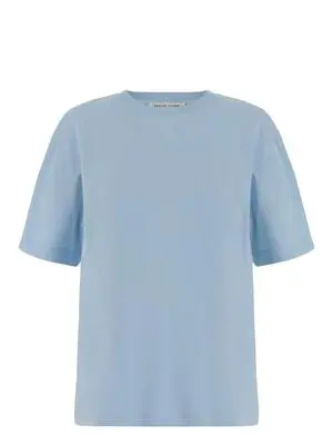 Carven Logo-print T-shirt - Blue
