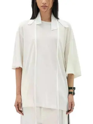 ANN DEMEULEMEESTER Agapi Jersey T-shirt - White