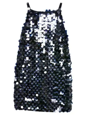 P.A.R.O.S.H Sequin-Embellished Mini Dress