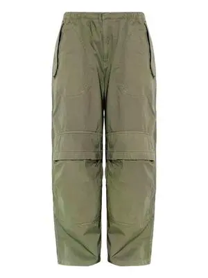 Alexander Wang Cargo Cotton Trousers - Green