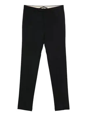 Incotex Button Trousers - Black