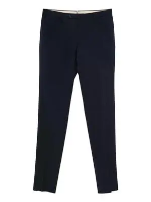 Incotex Textured Trousers - Blue