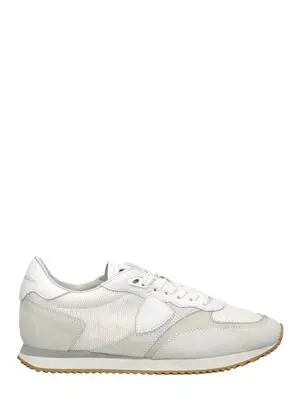 Philippe Model Low Top Lace-up Trainers - White