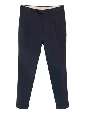 BERWICH Pleated Trousers - Blue