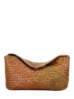 Dragon Diffusion Santa Marta Woven Shoulder Bag - Brown