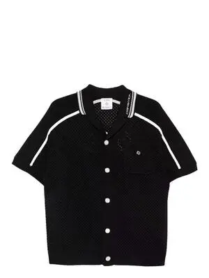 Casablanca Striped Shirt - Black