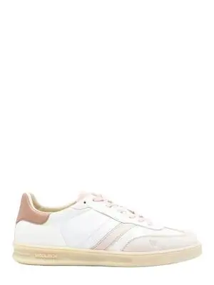 Woolrich Striped Low Top Sneakers - White