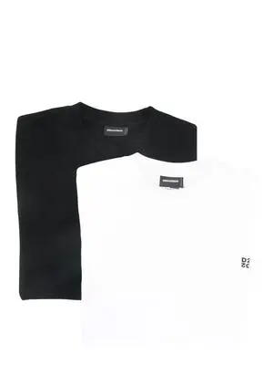 Dsquared2 Pocket T-shirt Set Of Two - Black