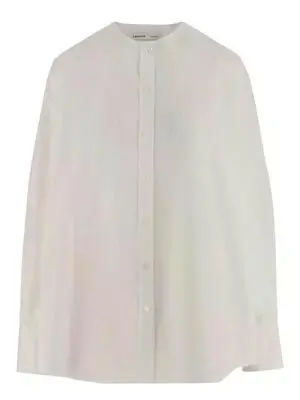 Carven Collarless Shirt - White