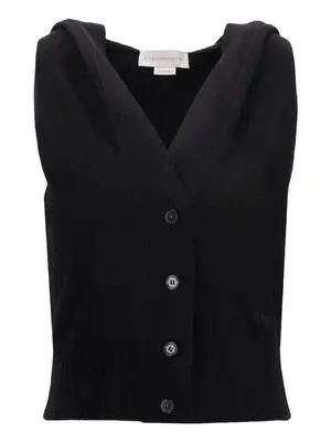 STELLA MCCARTNEY Hooded Button Vest