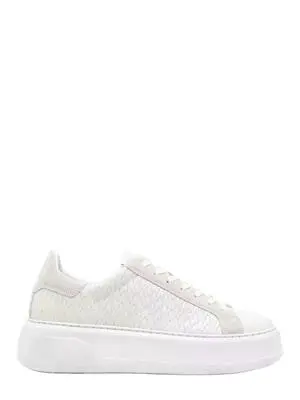 Woolrich Leather Sneakers - Neutrals