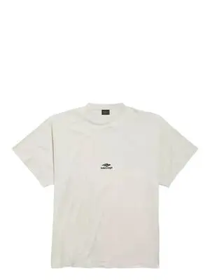 Balenciaga 3b Sports Icon Logo T-shirt - Neutrals