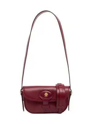 Bally Beckett Leather Shoulder Bag - Red