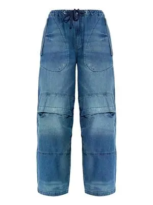 Alexander Wang Drawstring-waist Trousers - Blue
