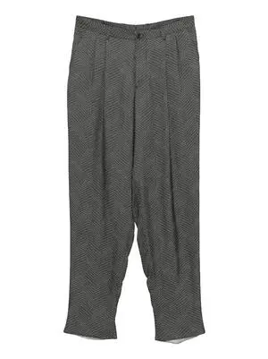 Giorgio Armani Patterned Trousers - Grey