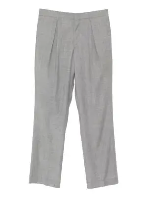 BERWICH Pleated Trousers - Grey