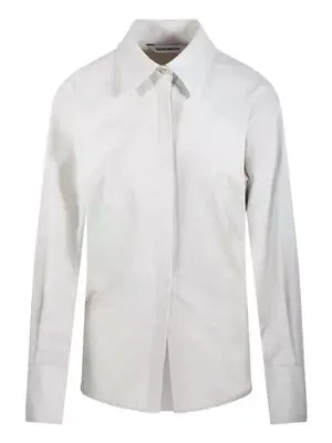 SANDBEIGE Buttoned Long-Sleeve Shirt