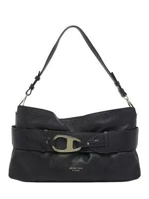 BEA MOMBAERS Leather Shoulder Bag - Black