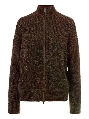 MAX MARA Knitted Zip Cardigan