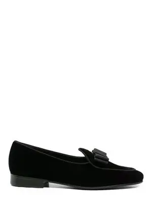 EDHEN MILANO Velvet Loafers - Black