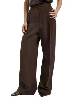 IRO PARIS Pleated Trousers - Brown