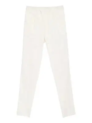 LARDINI Miami Drawstring Trousers - White