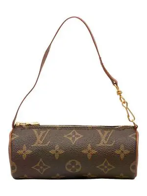 LOUIS VUITTON Monogram Papillon Pochette, 1990-2010 - Brown