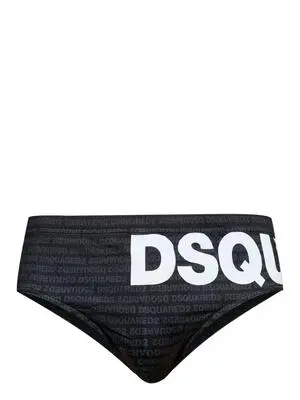 Dsquared2 Logo-print Swimming Trunks - Black