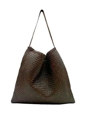 Dragon Diffusion Ars Woven Tote Bag - Brown