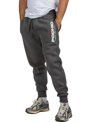 PODHIO Authentic 360 Drawstring Track Pants - Grey