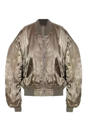 Rick Owens Secchia Bomber Jacket - Brown