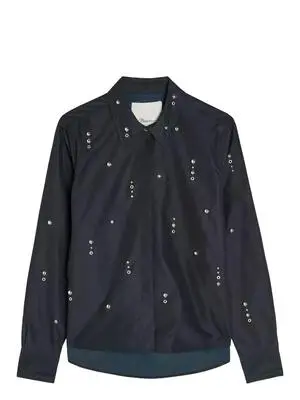 3.1 Phillip Lim Stud-embellished Shirt - Blue
