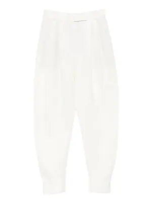 RÓHE Pleated Trousers - White
