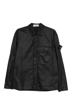 Stone Island Pocket Overshirt - Black
