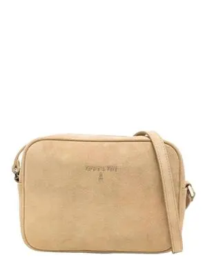 Patrizia Pepe Logo-detail Shoulder Bag - Neutrals