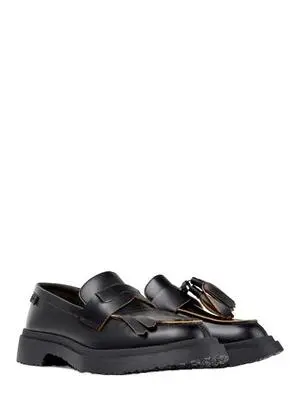 Camper Walden Twins Mismatch Loafer - Black
