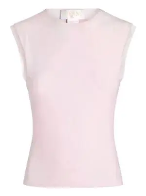 GENNY Round-neck Top - Pink
