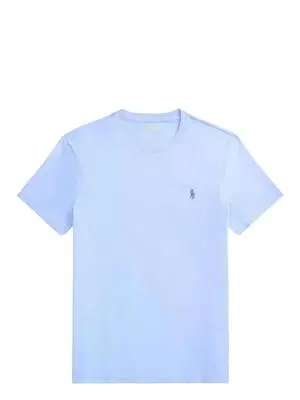 Polo Ralph Lauren Logo-embroidered T-shirt Blue