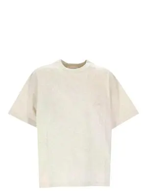 Fear Of God Oatmeal Heather Cotton T-shirt - Neutrals