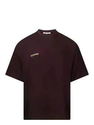 BLACKJACK Oversized T-Shirt Brown