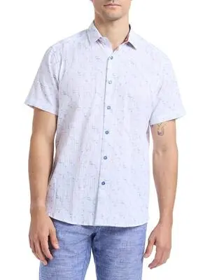 Robert Graham Kingshold Short Sleeve Button-up Shirt - Multi