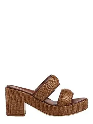 Marion Parke Amelia Platform Sandal - Dark Brown