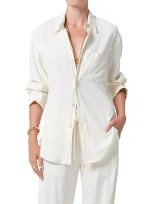Citizens Of Humanity Oversize Button-up Shirt - Moonlight