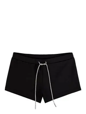 AREA Brunch Mini Shorts - Black