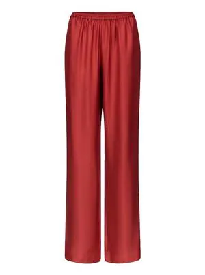 Loulou De Saison Alera Lds Wide Leg Pants - Red