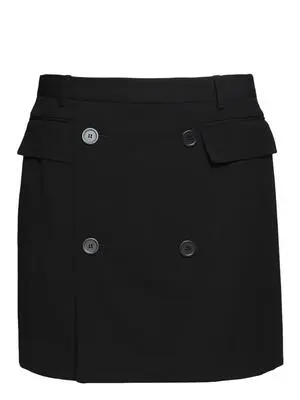 Balenciaga Tailored Mini Skirt - Black